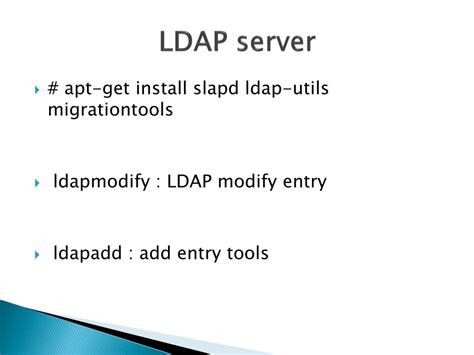 Ppt Ldap Server Client Powerpoint Presentation Free Download Id4632664