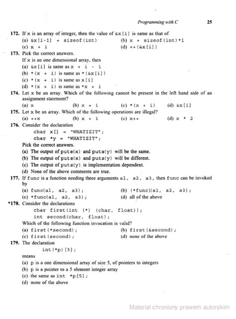 Computer Science Objective Questions Pdf