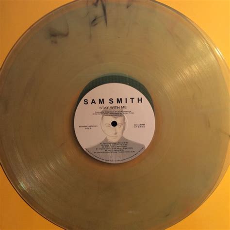 Stay With Me Sam Smith Album Cover