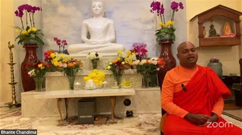 Buddhi Vihara Friday Meditation Group Day 41 Wisdom And Courage Youtube
