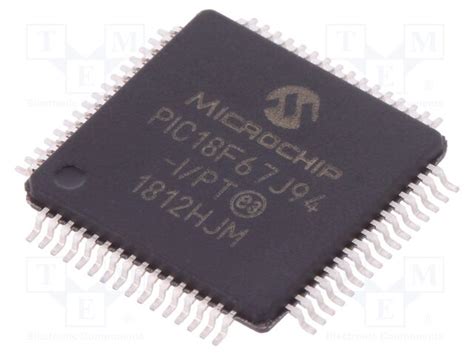 Pic18f67j94 Ipt Microchip Technology Ic Pic Microcontroller