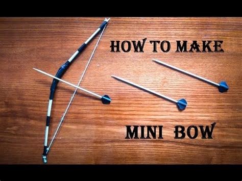 How To Make A Mini Bow And Arrow Craft For Kid Artofit