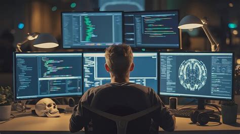 A Rogue Computer Scientist Hacker Uses Ai To Create A Script That