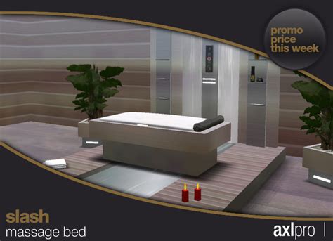 Second Life Marketplace Axl Pro Box Slash Massage Bed