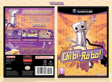 Chibi Robo Gamecube Box Art Cover By Paper Gamecube Cover Art