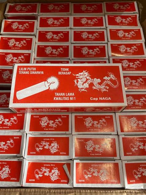 Lilin Cap Naga Isi 8pcs Lazada Indonesia