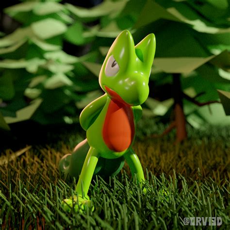 Treeko [oc] R Pokemonart