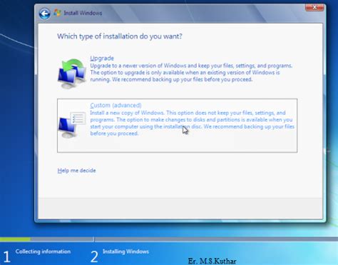 How To Install Window Operating System In Computer