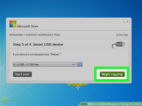 How To Install Windows 7 Using Pen Drive With Pictures WikiHow