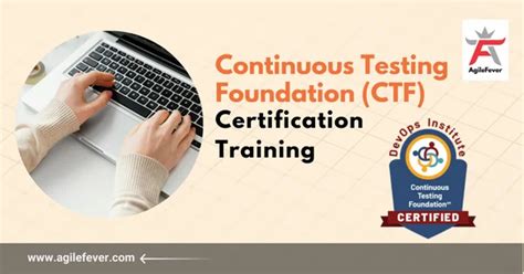 Continuous Testing Foundation Ctf Certification Training