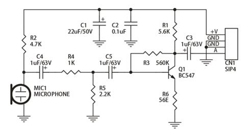 Tiny Mic Preamplifier Electronics Lab