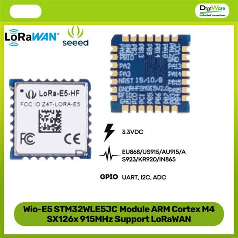 Jual Wio E5 Stm32wle5jc Module Arm Cortex M4 Sx126x 915mhz Support