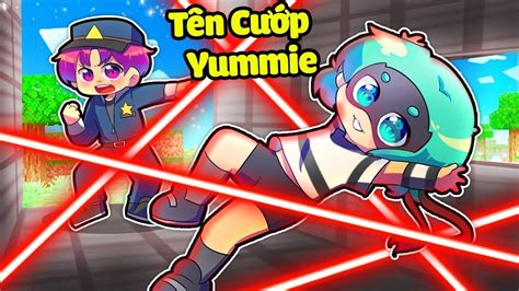 YUMMIE THỬ THÁCH LẤY LẠI TIỀN ĐÃ MẤT TỪ HUY NOOB TRONG MINECRAFT YUMMIE GIẢ LÀM HUY LẤY LẠI TIỀN