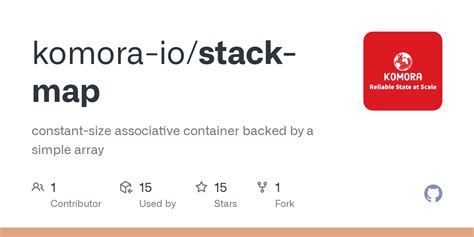 Github Komora Io Stack Map Constant Size Associative Container Backed By A Simple Array