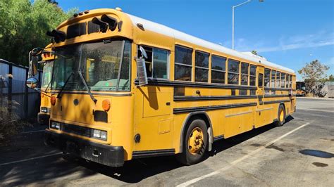 Ex Los Angeles Unified School District 2008 Blue Bird All American A3re