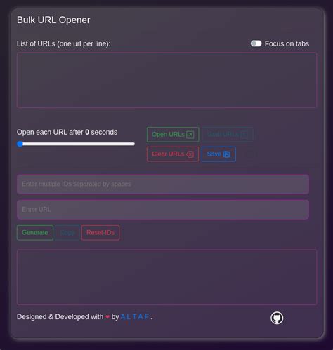 Bulk Urls Opener Get This Extension For 🦊 Firefox En Us