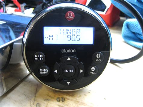 clarion mw1 marine wired remote control max marine electronics