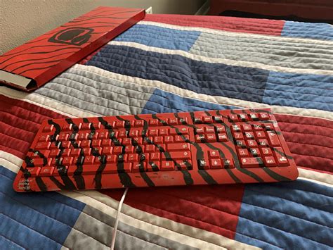 My Friend Made This Pewdiepie Themed Keyboard For Me What Do You Think