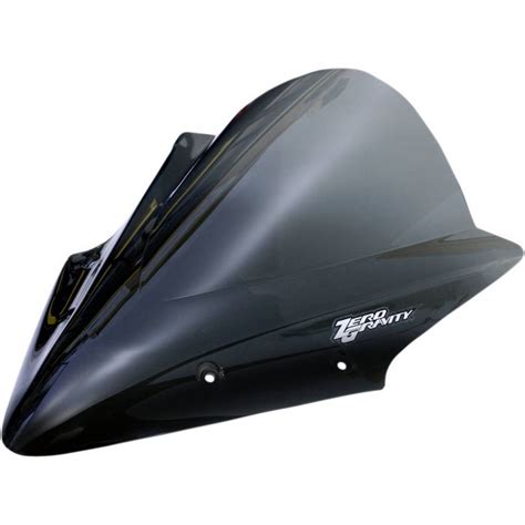 Zero Gravity Double Bubble Windscreen Light Smoke 16 208 02