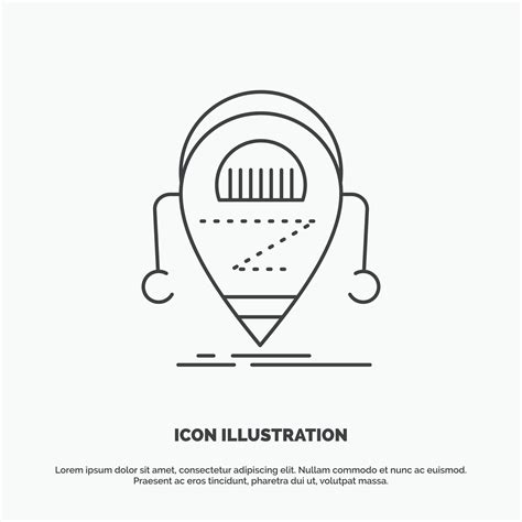 Android Beta Droid Robot Technology Icon Line Vector Gray Symbol For Ui And Ux Website Or