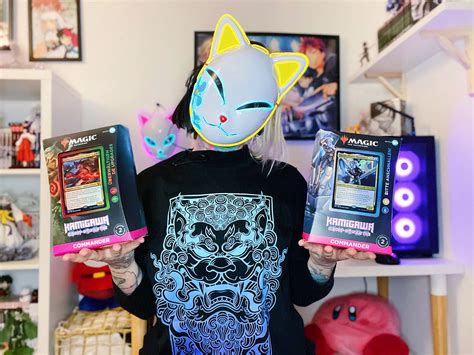 Magic The Gathering Kamigawa Néon Dynastie Deck de Commandant Attachez vos Ceintures Magic