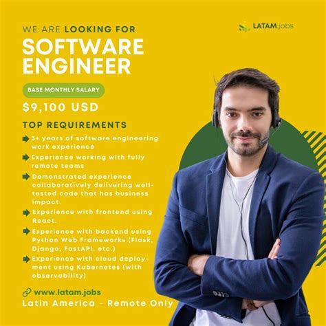 Latam Jobs On Linkedin Softwareengineering Remotejobs Techjobs Latamjobs Remotework