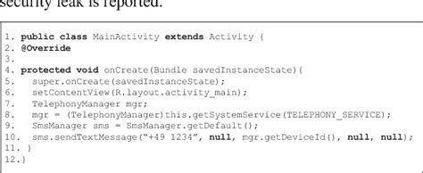Figure 5 From Detecting Privacy Leaks In Android Apps Using Inter