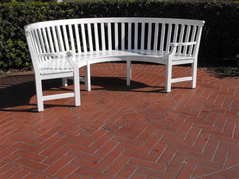 Half Circle Bench California