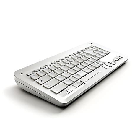 Wireless Keyboard With Minimalist Design Premium Ai Generated Image