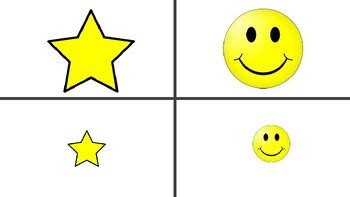 Sorting Shapes By Size By Ms Laurens ABA Materials TPT