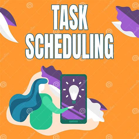 Handwriting Text Task Scheduling Business Idea The Assignment Of Start And End Times To A Set
