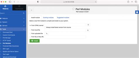 How To Manage Linux Systems With Webmin Tools Group Devtutorial
