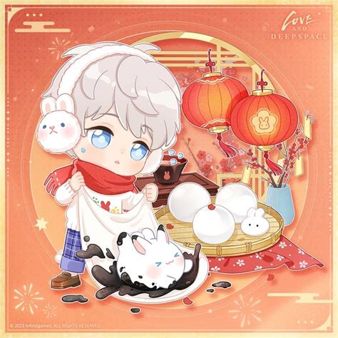 2024 Lantern Festival Chibi Art R Loveanddeepspace