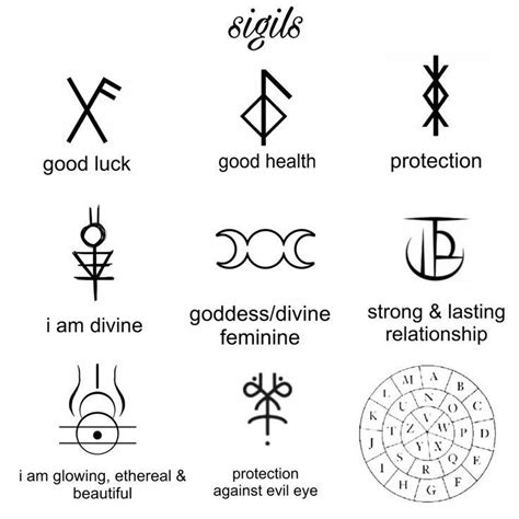 Pin By Kirsten Curtis Lippmann On Green Witch Sigil Tattoo Magic