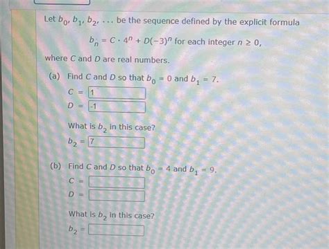 Solved Let B B B Be The Sequence Defined By The Chegg Com