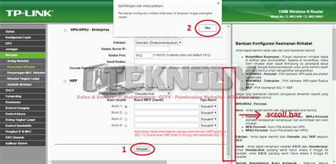 Mengubah Password Wireless Access Point Teknody