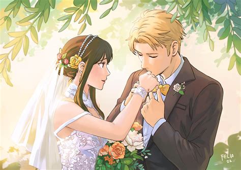Anime Wedding Couple
