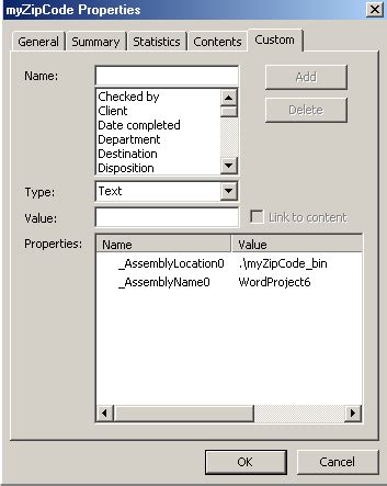 Using The Microsoft Visual Studio Tools For The Microsoft Office System