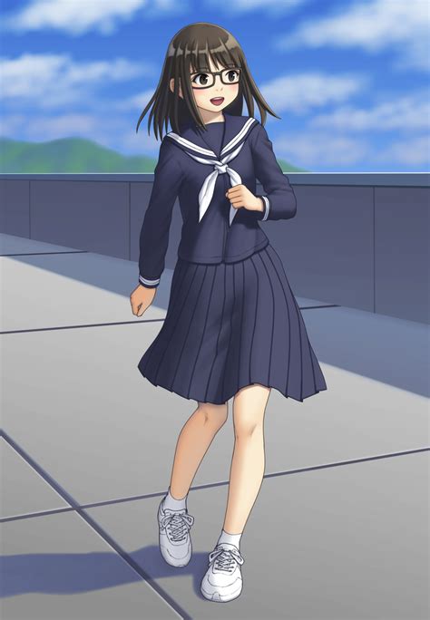 Maburu Lojyq1eur3e8bit Original Commentary Highres 1girl Black