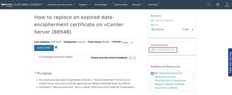 Nbd 如何更新 Vcenter Server Data Encipherment 憑證