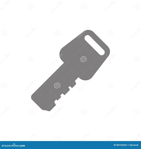 Security Key Device Stock Illustration Illustration Of Metal 88194326