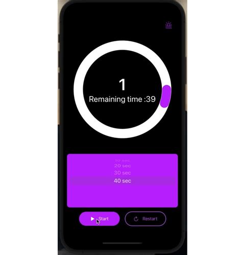 Timer App Built Using Swift