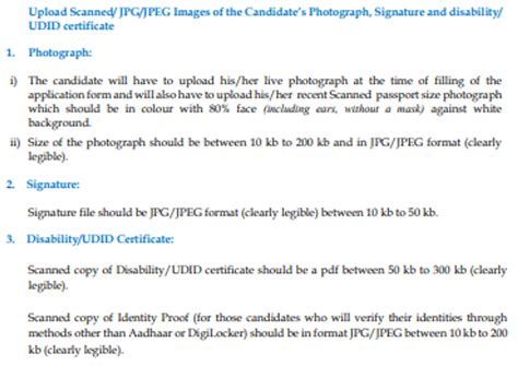 Cuet Photo Size And Signature Guidelines 2026 Check Document Upload