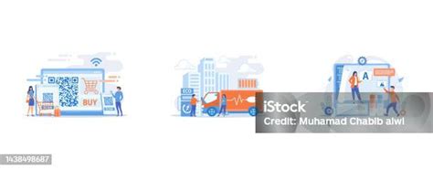 바코드 판독 앱 Qrcode 리더 Epayment 거래 응용 프로그램 충전기 스테이션에서 배터리를 충전하는 플러그가있는 친환경