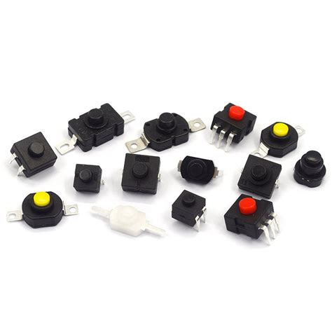 Kan 28 Strong Light Flashlight Switch Self Locking Patch In Line Push Button Accessories Cjvt