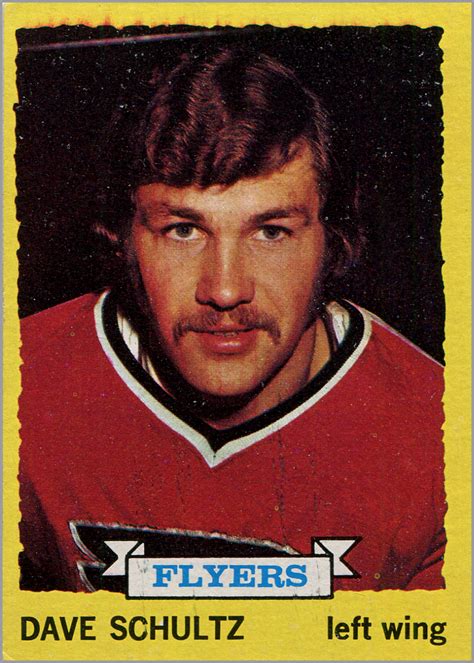 1973 74 300 Dave Schultz Puck Junk