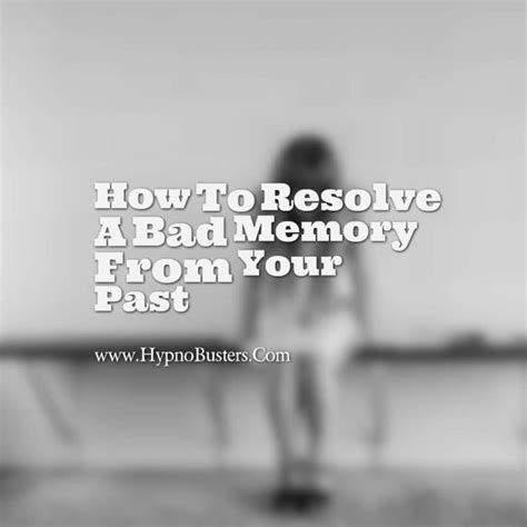 How To Resolve A Bad Memory From Your Past FREE NLP Video