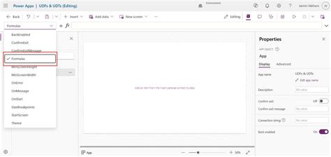 Modularize Your Power Apps With User Defined Functions And Types