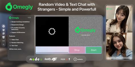 Omegly Random Chat Nodejs By Isolodev Codester