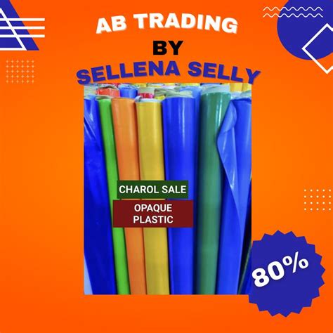 Charol Plastic Banderitas Parol 1 Roll 1 2x52m Roll Colored Plastic Tiktok Shop Philippines